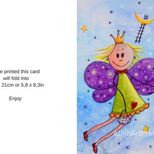 Magical Fairy Card | Perfect for Mom Card | Printable & INSTANT ...
