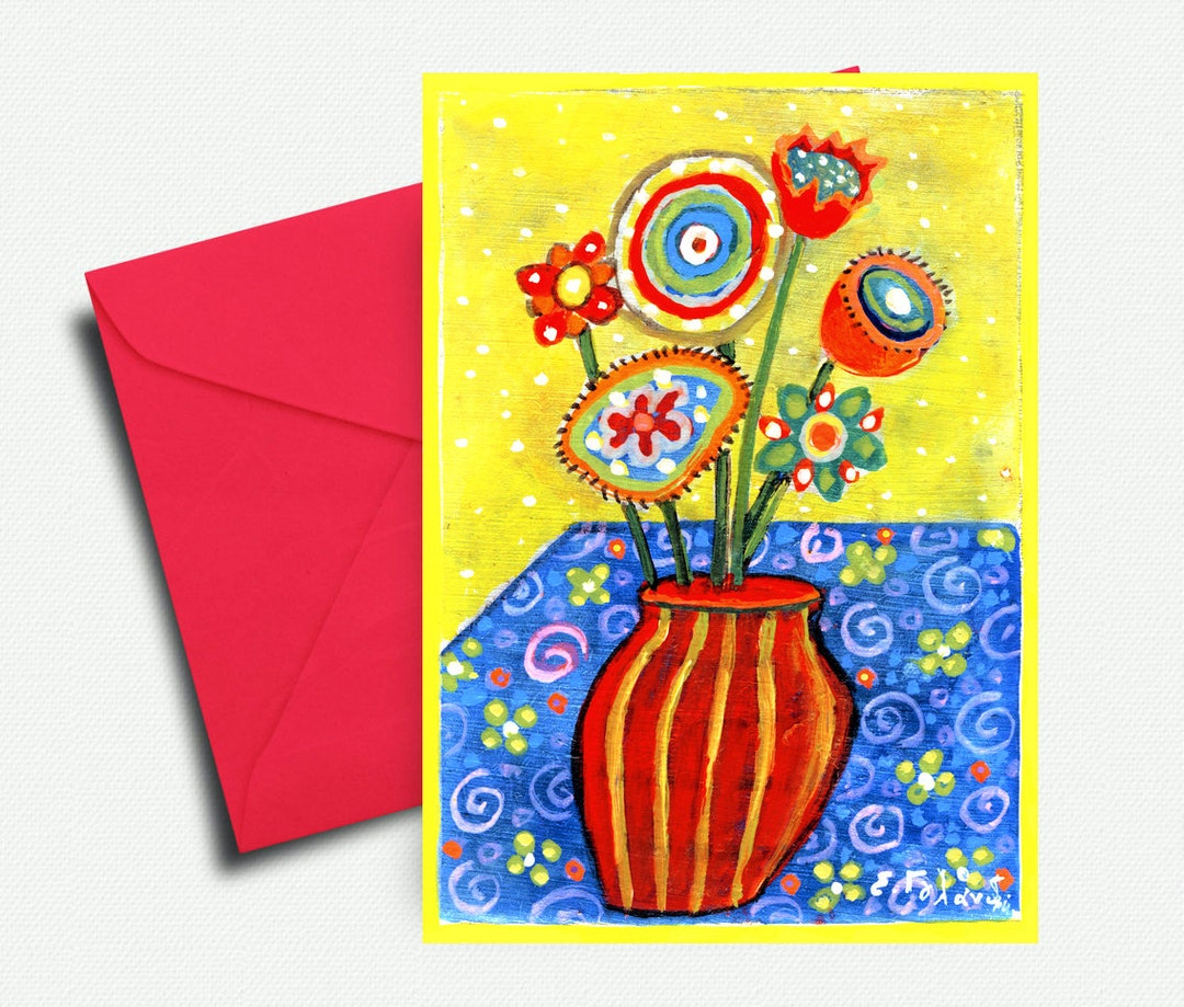 Flower's in Bloom | Instant Download Printable Card - Etsy