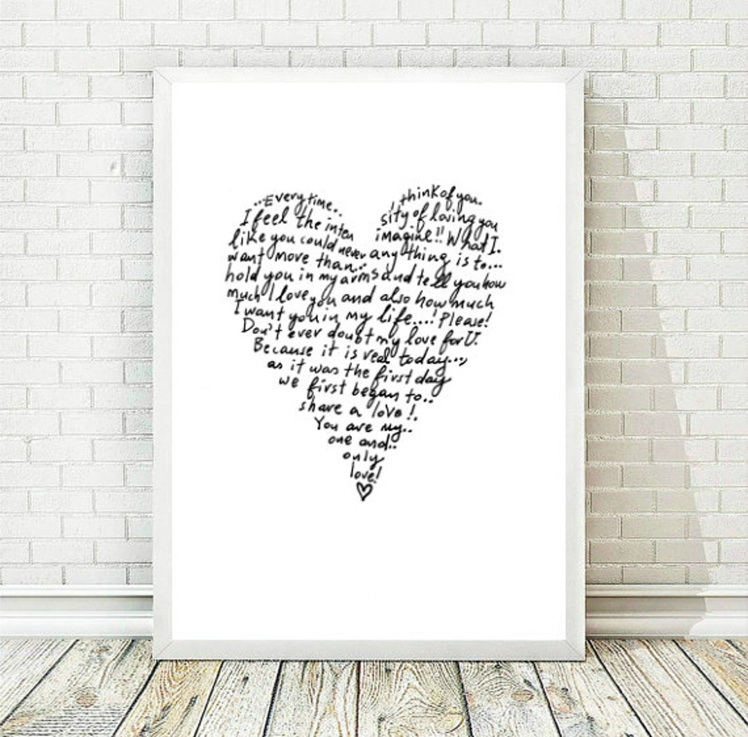 My One & Only Love | INSTANT DOWNLOAD Print - Etsy