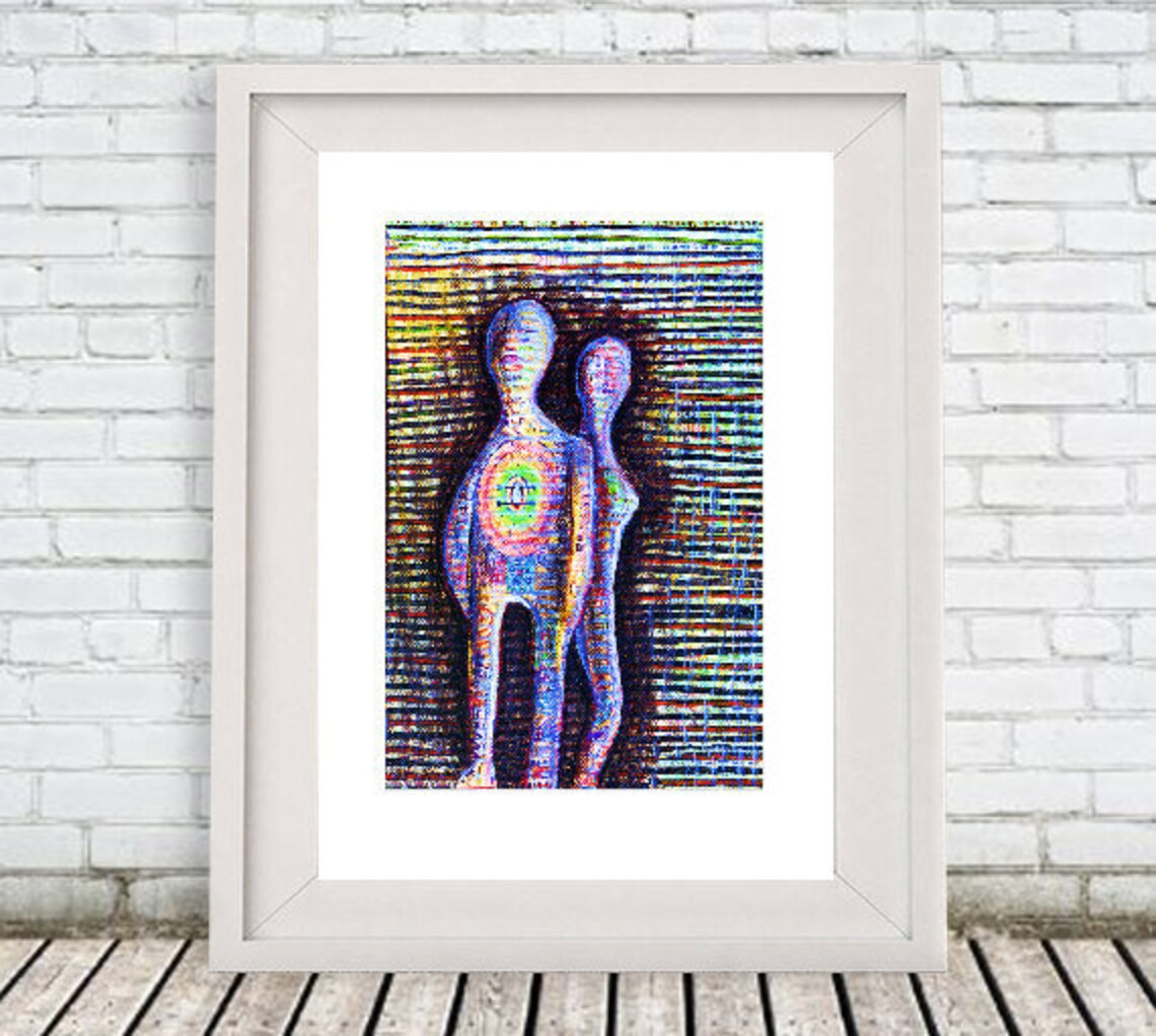 Two Souls as One Downloadable Painting - Etsy