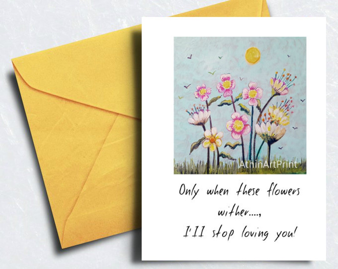 Perfect Anniversary Card | Eternal LOVE | Printable Instant Download - Etsy