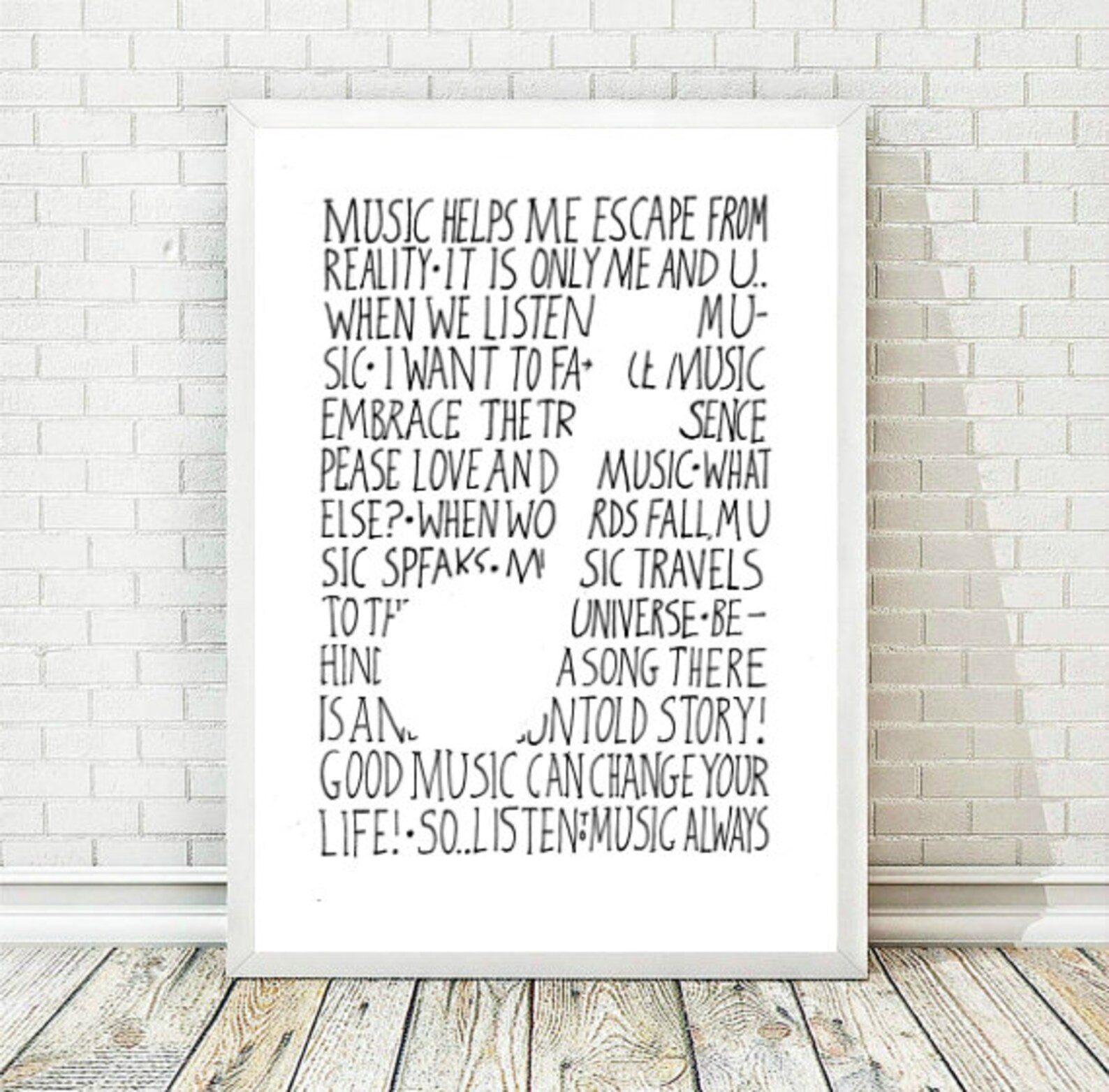 Notes of Inspiration INSTANT DOWNLOAD Print - Etsy