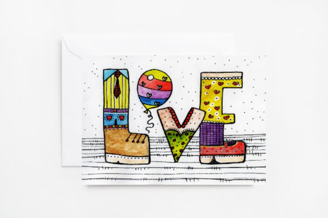 Printable Valentine Card, Printable Card, Love Greeting Cards, Love ...