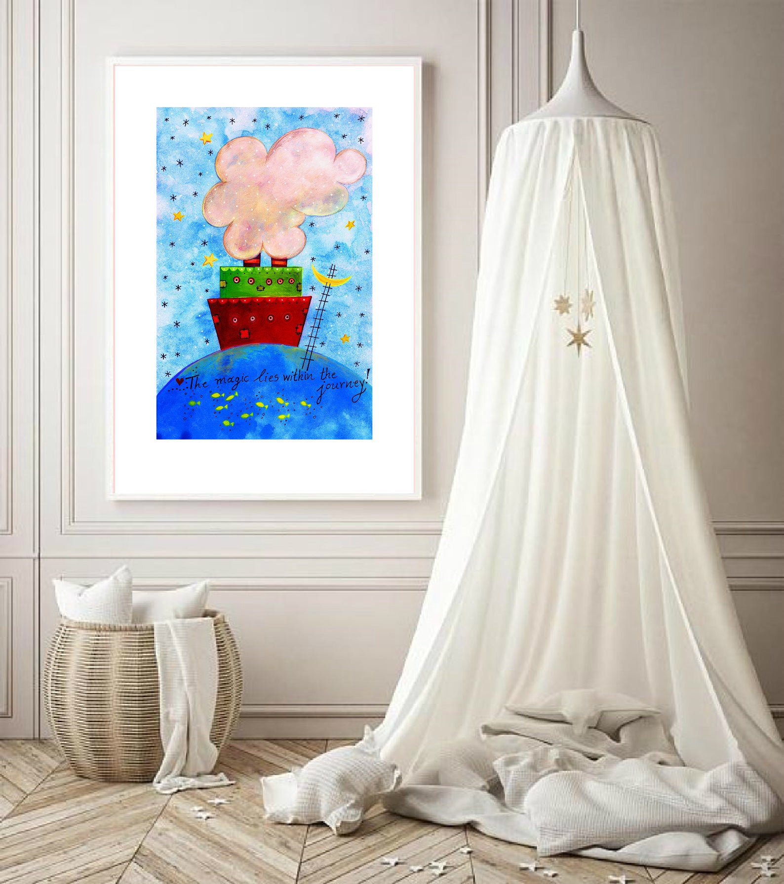 Nursery Printable Art Τhe Magic Lies Within the Journey Kids Decor ...