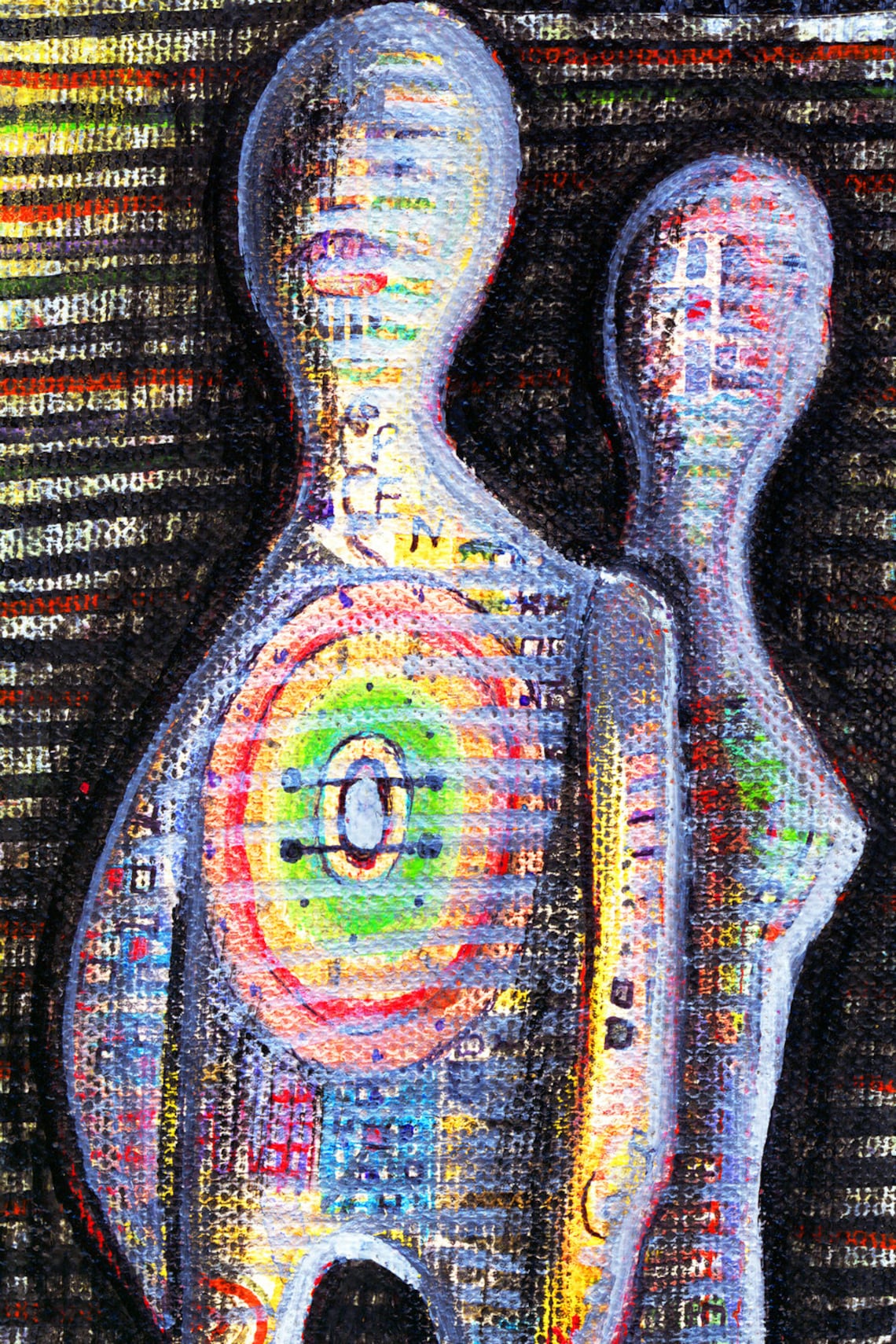 Two Souls as One Downloadable Painting - Etsy