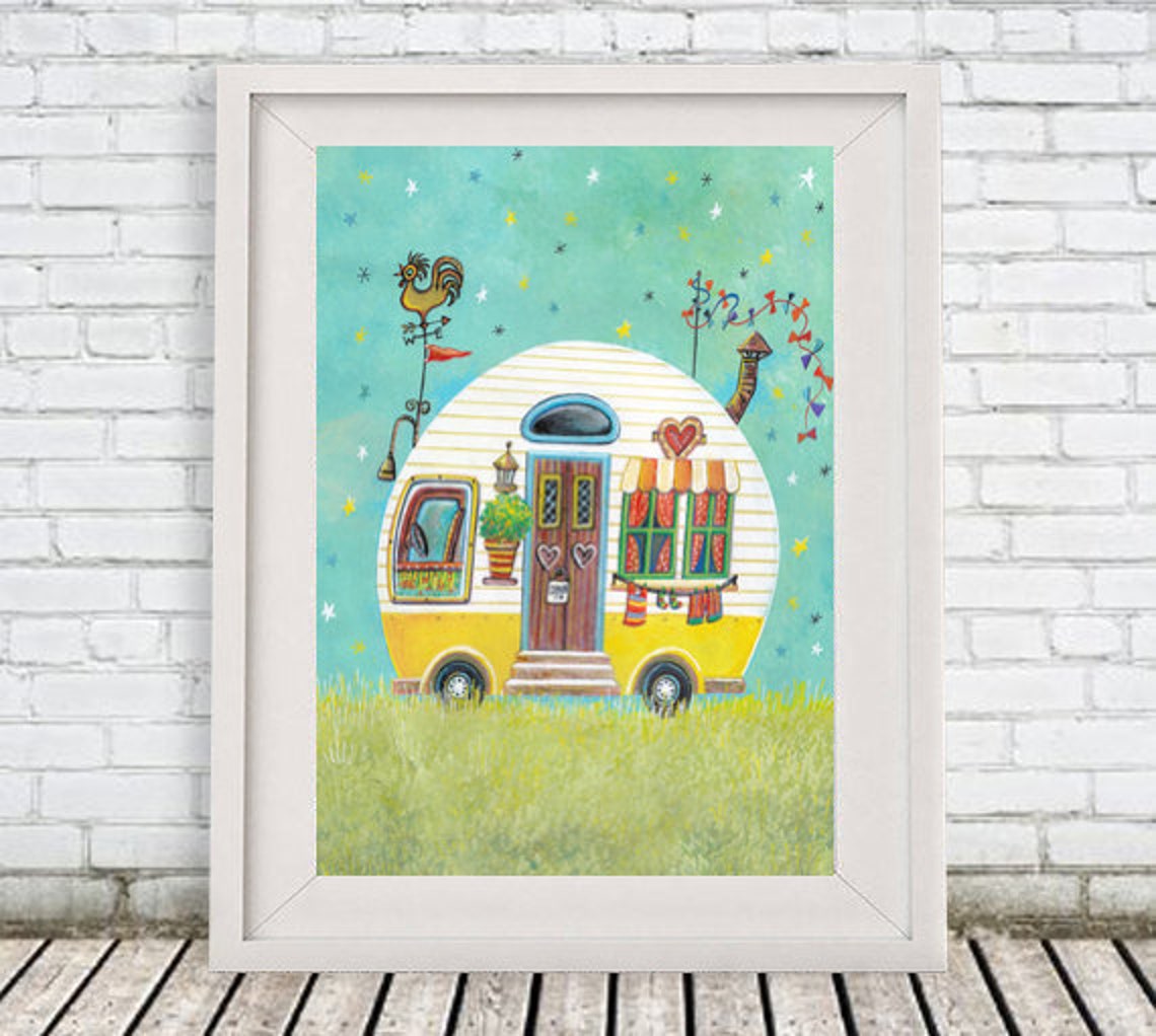 Motorhome Printable Art Wall Decor Camper INSTANT DOWNLOAD - Etsy