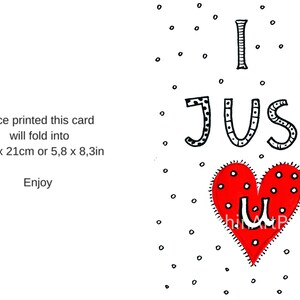 Valentine Card, Printable Love Card, Love Greeting Cards, Anniversary ...