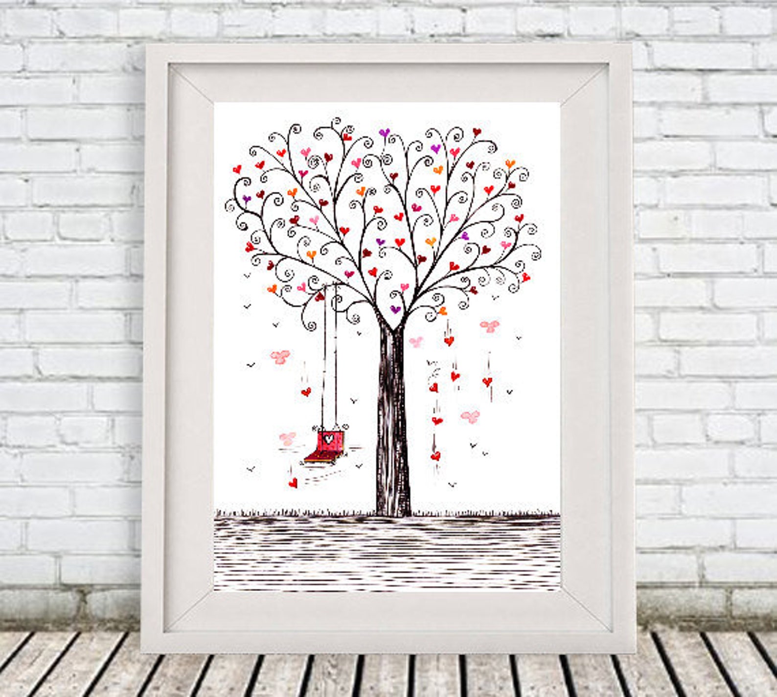Tree of LOVE Instant Download Print | Etsy