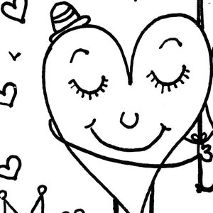 Here for You Printable Coloring Page | Adults/kids at Home Activity ...