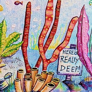 Sea Life Poster | Ocean Print | Nautical Art for Nursery and Kids Room ...