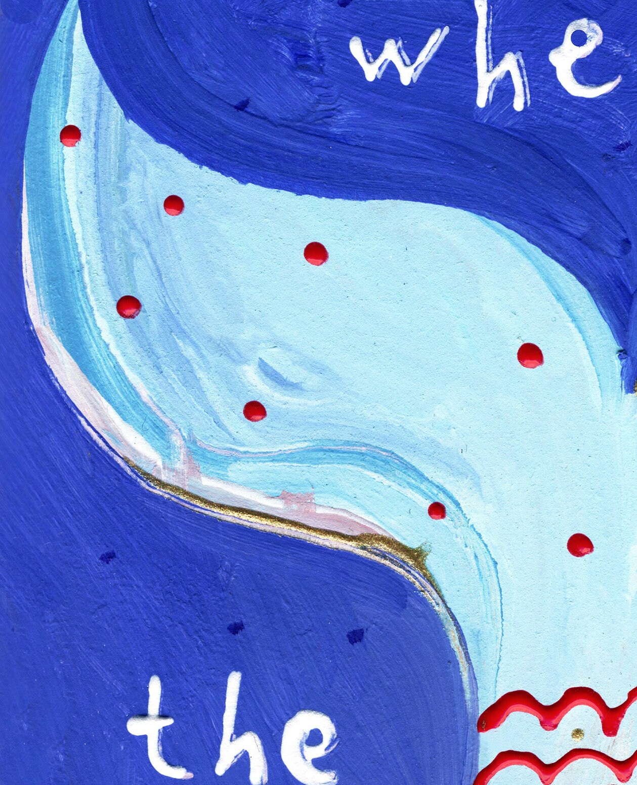 Printable Nursery Wall Art Dive Where the Water is Deep Printable ...