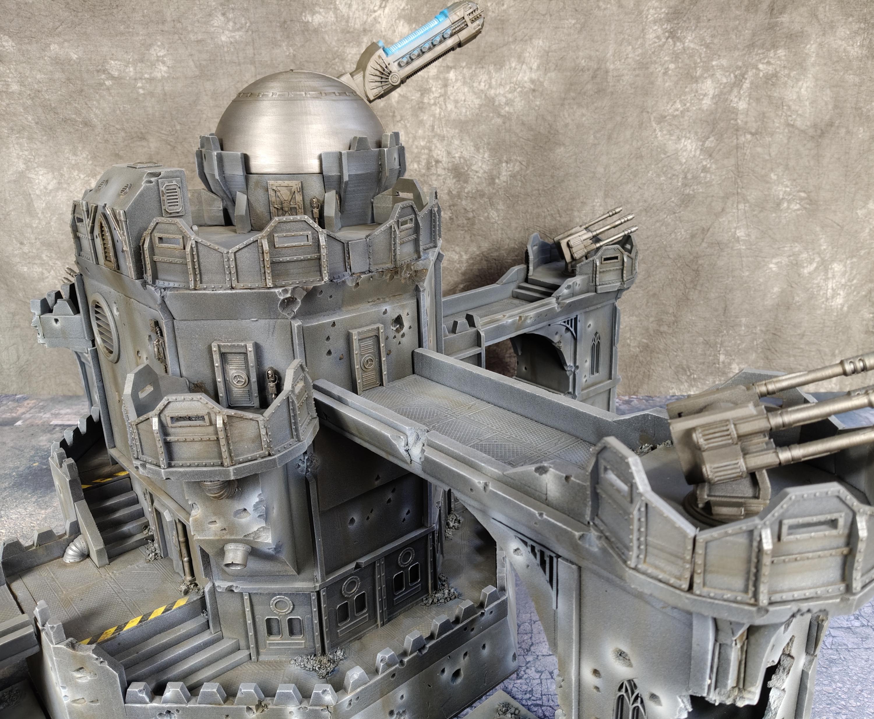Hand-painted Fortress Terrain, Modular Wargaming Scenery - Etsy