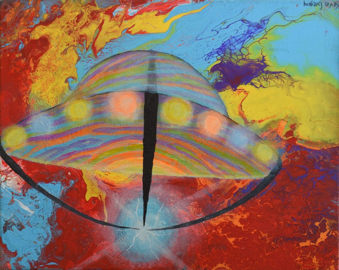 Ultra Dimensional 2.0 | Original Painting | 16"x20" | Acrylic on Canvas ...
