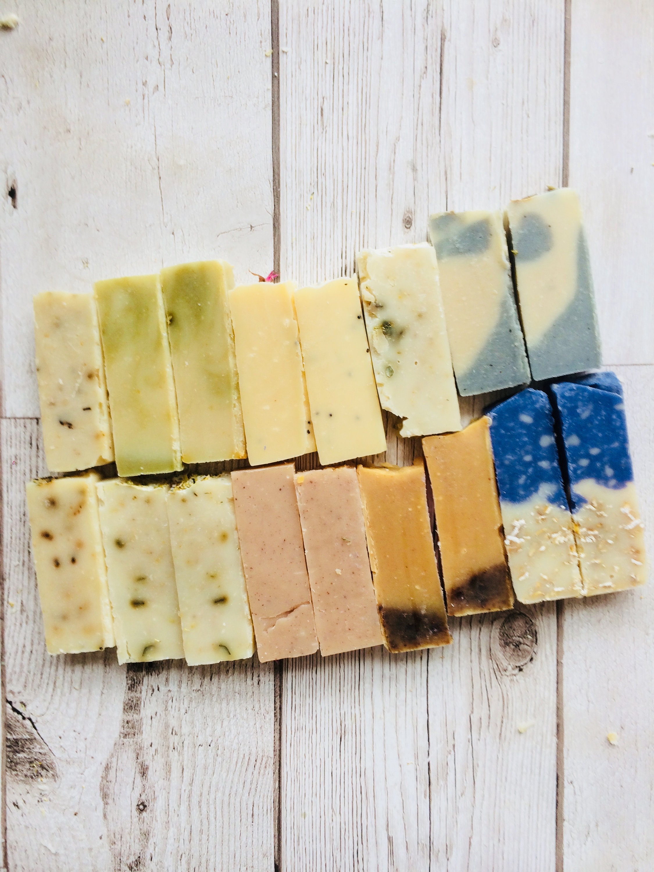 Mini Soap Sample Bundle Handmade Party Favours Hen Party | Etsy UK