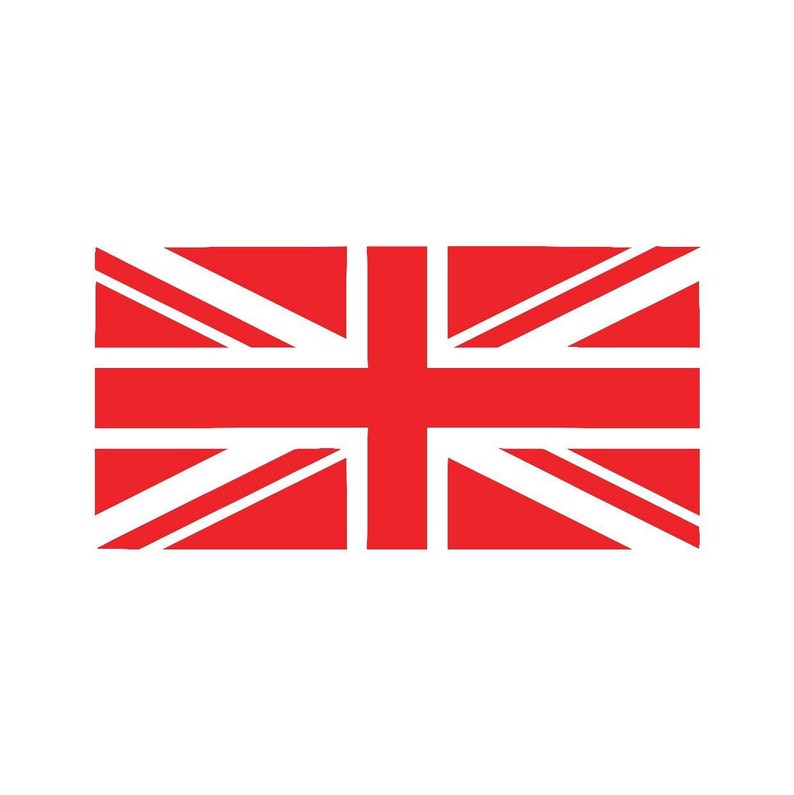 Union Jack Vinyl Decal Die Cut Sticker - Etsy