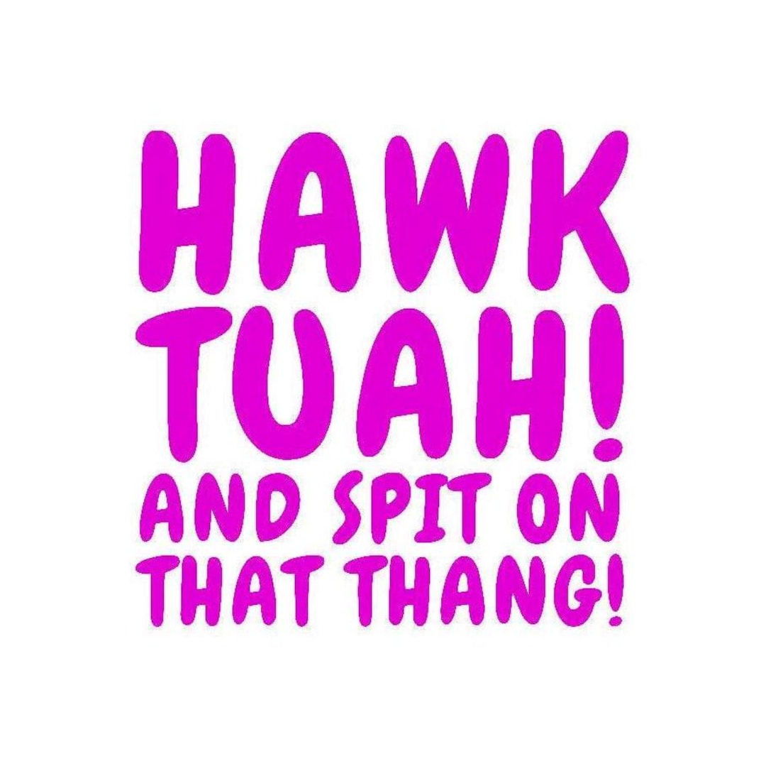 Hawk Tuah Vinyl Decal Die Cut Sticker - Etsy