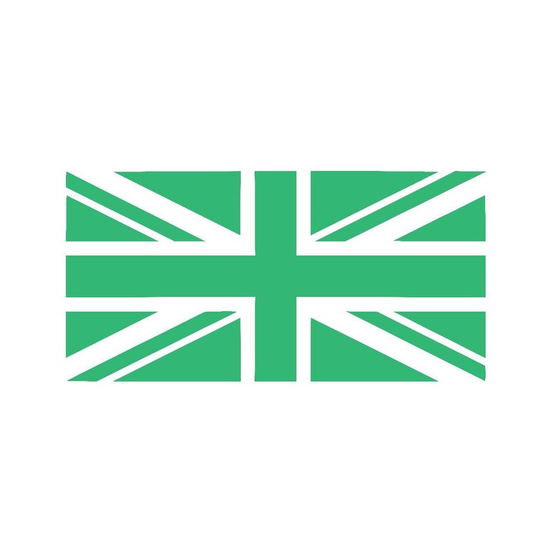 Union Jack Vinyl Decal Die Cut Sticker - Etsy