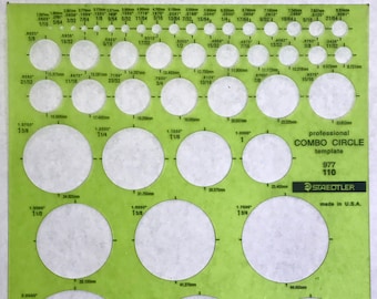 Circle Stencil - Etsy