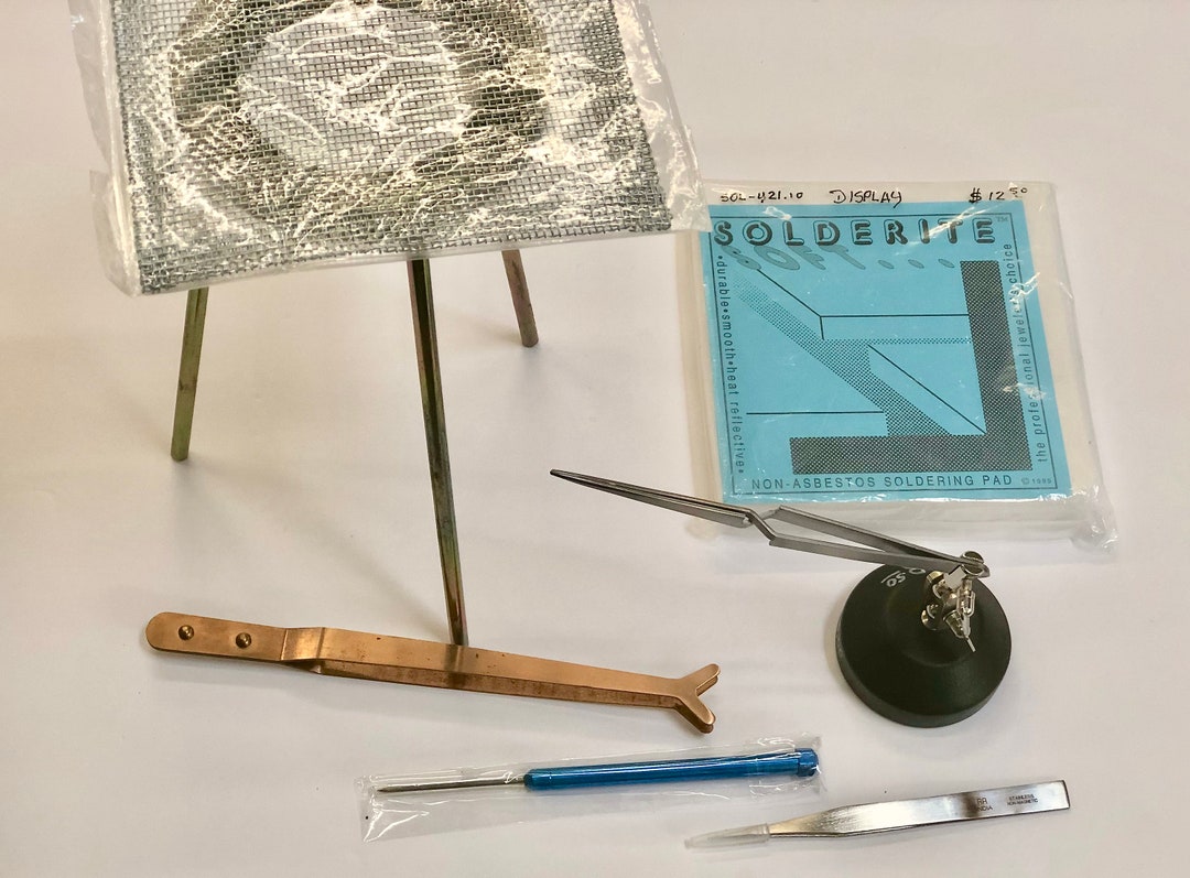 Starter Soldering Kit for Jewelers, Metalsmith - Third Hand, Solderite ...
