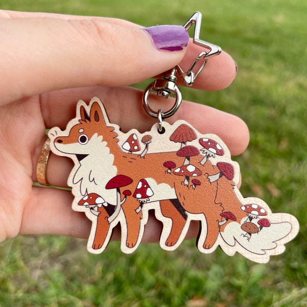 Wooden Fox - Etsy