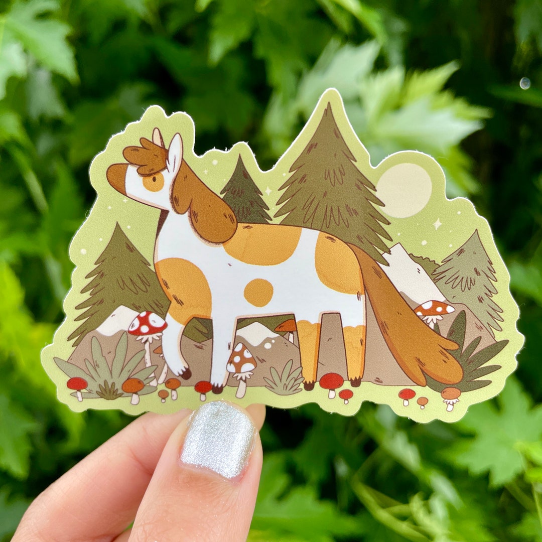 Small Horse Sticker - Cute Vinyl Sticker - Laptop Sticker - Tearproof ...