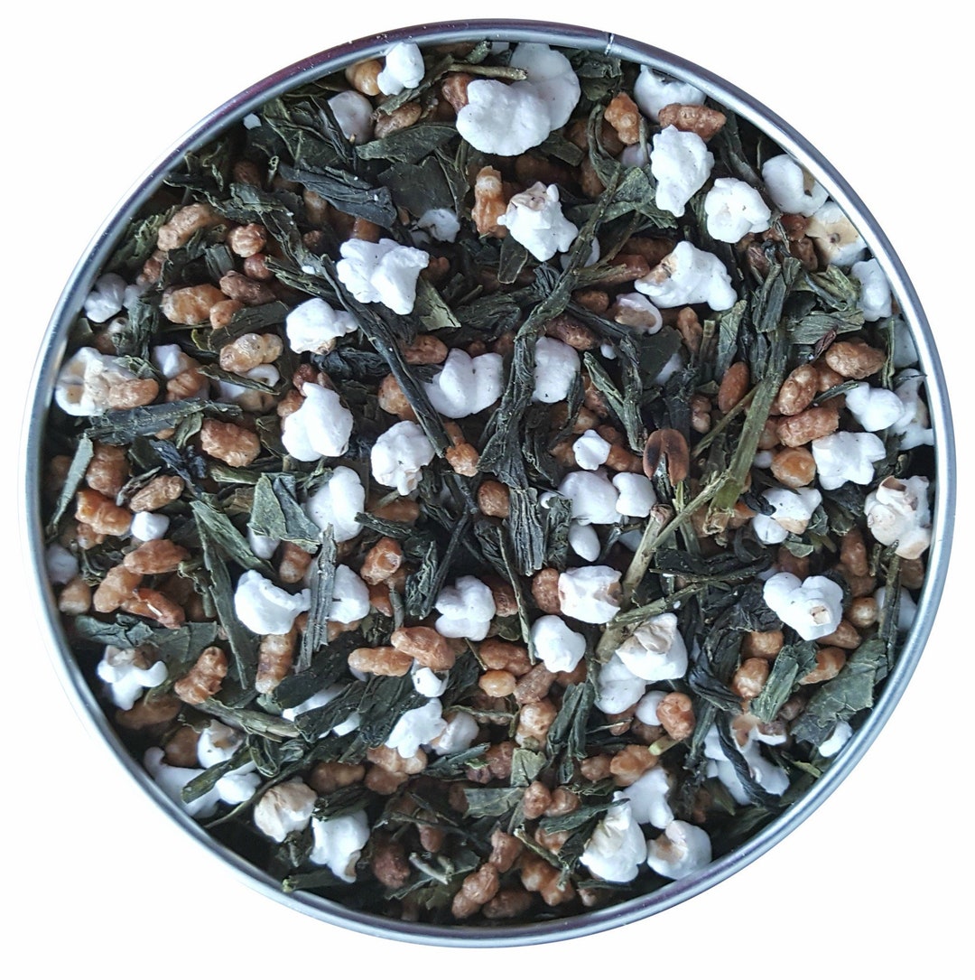 Mystic Brew Teas Popcorn Tea Genmaicha - Etsy