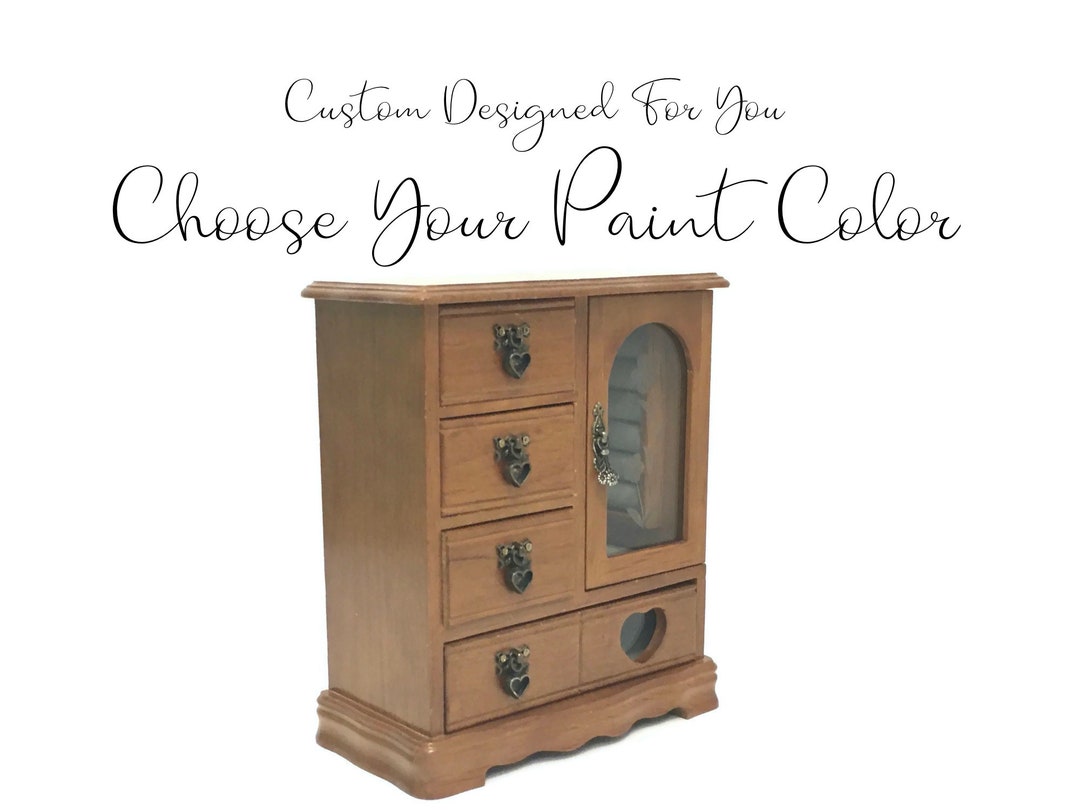 Personalized Girls Jewelry Box Custom Vintage Jewelry - Etsy