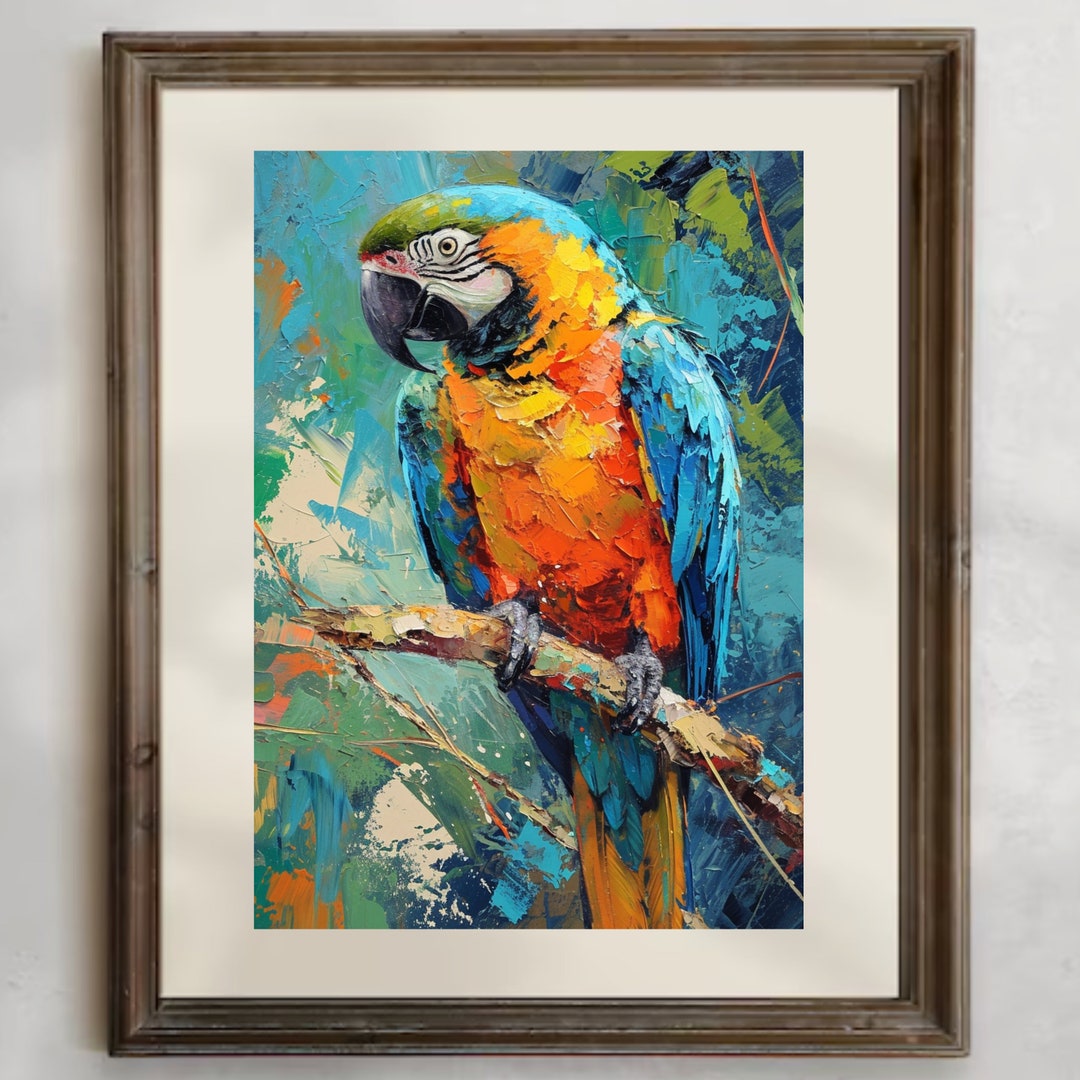 Vibrant Parrot/rrobin Palette - Etsy