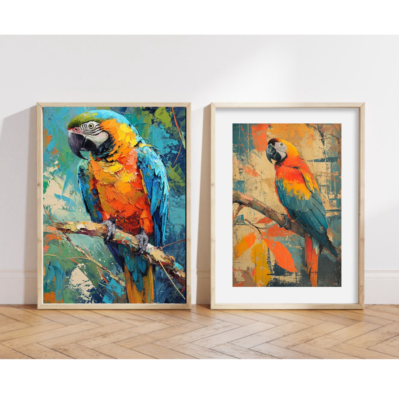 Vibrant Parrot/rrobin Palette - Etsy