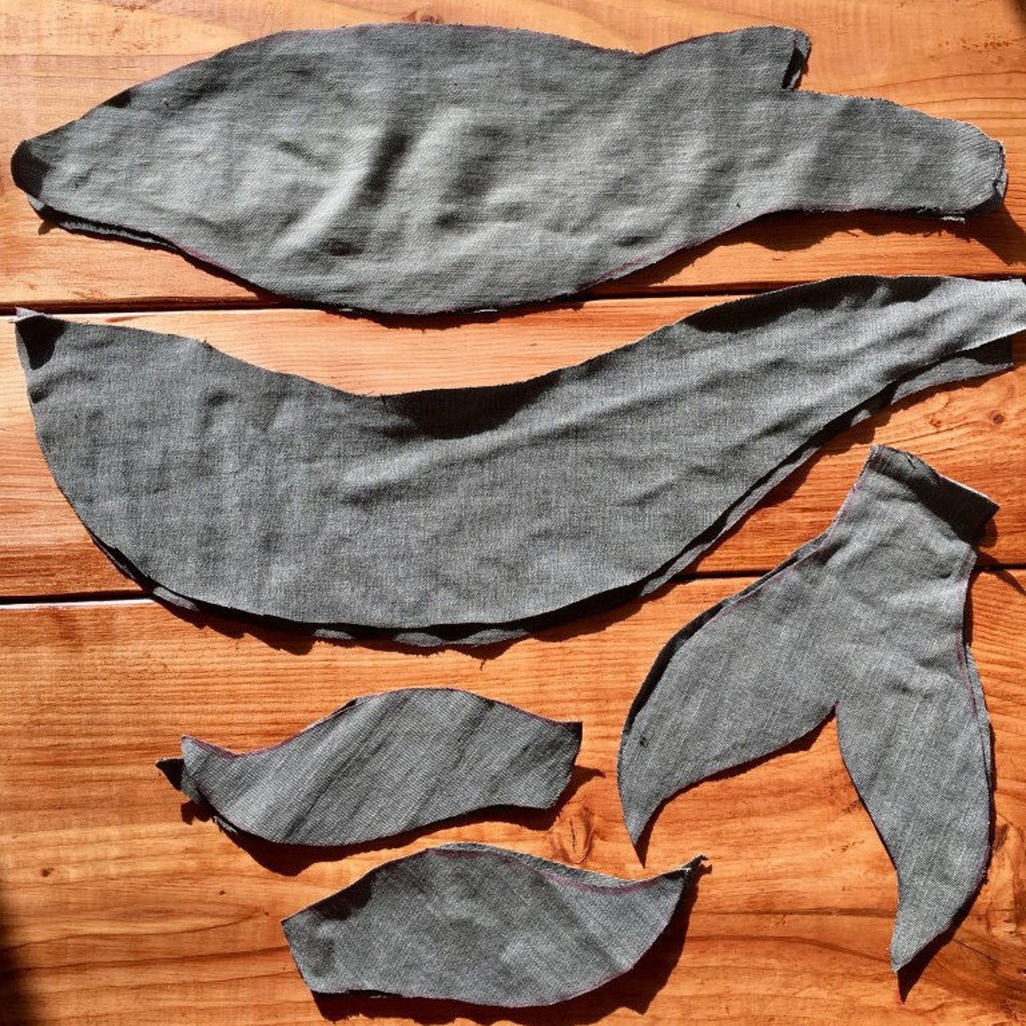 Denim Whale Instant Digital Printable Sewing Pattern With Step - Etsy