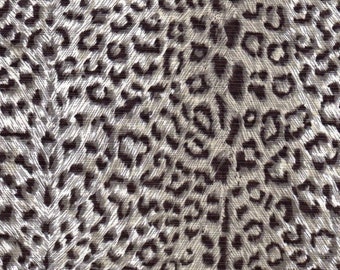Black and Gray Cheetah Print Fabric Black Grey Leopard Cheetah by ...