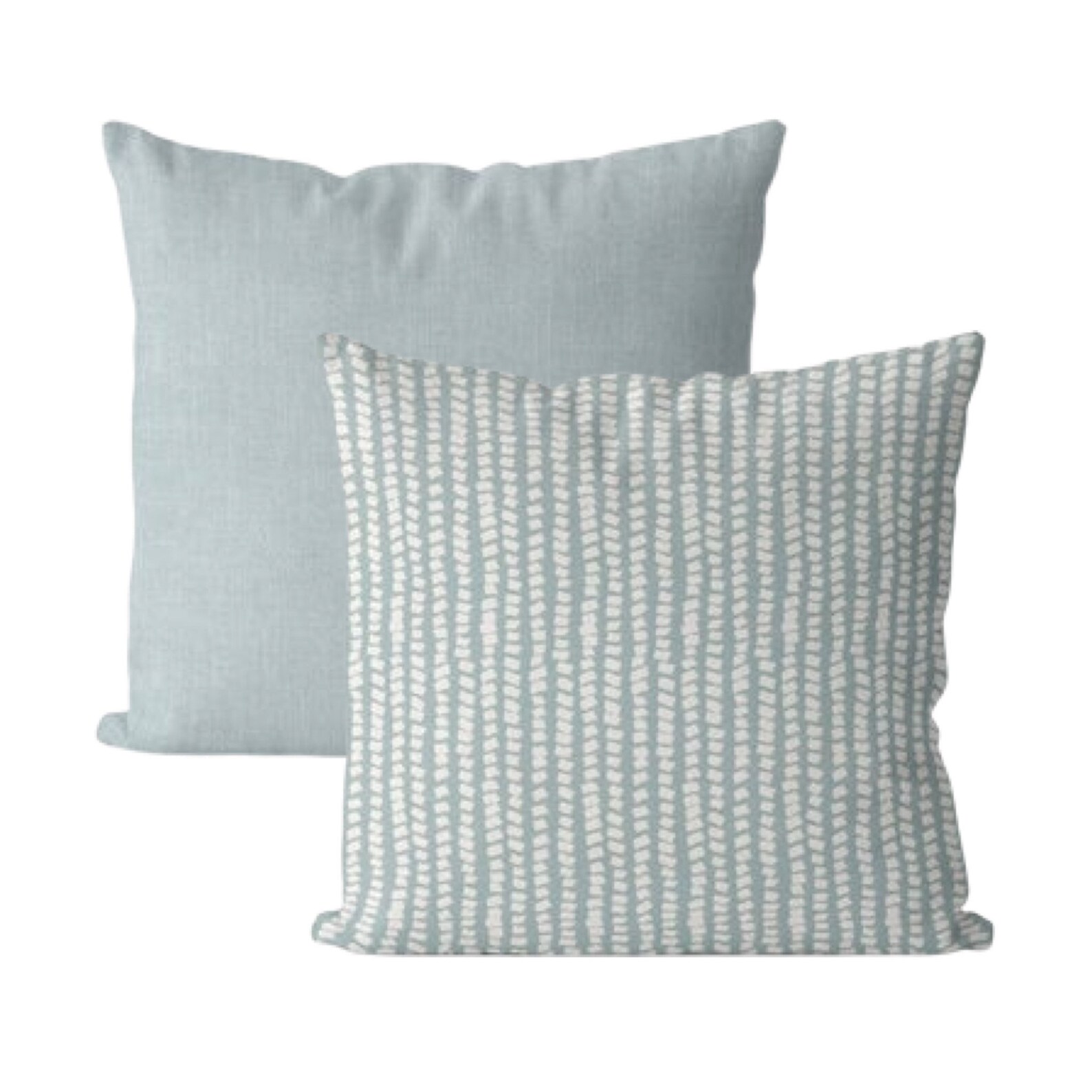 Light Blue Throw Pillow Covers // Spa Blue Pillow Covers // - Etsy