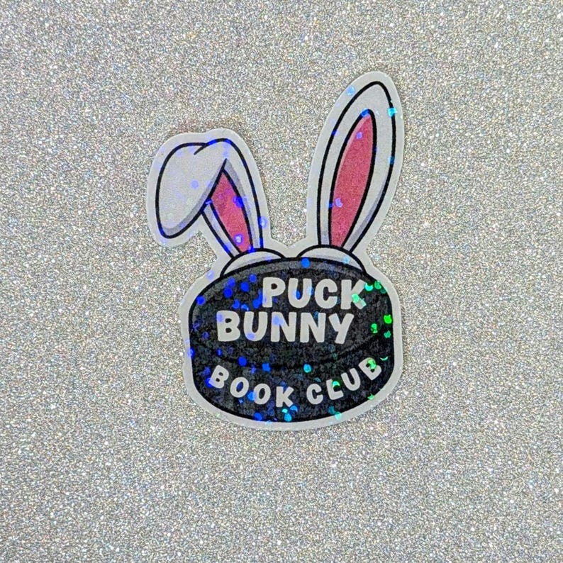 Puck Bunny Sticker - Etsy