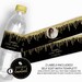 Dripping Gold Water Bottle Labels, Editable Gold Water Label, Gold ...