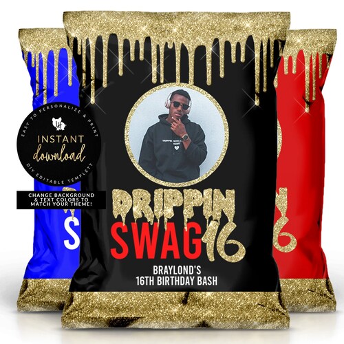 Sweet Sixteen Party Bag 16th Birthday Favor Bag Sweet 16 - Etsy