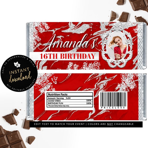 Candy Bar Bag - Etsy