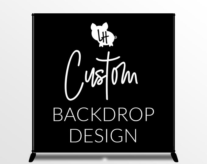 Custom Backdrop Design Backdrop Digital File Custom Step and | Etsy