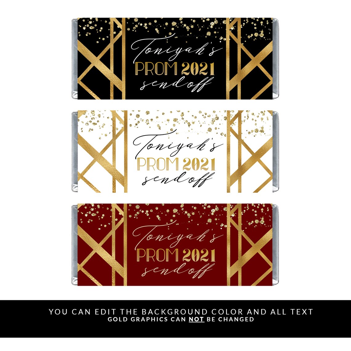 Art Deco Candy Bar Label Gatsby Candy Bar Label Printable - Etsy