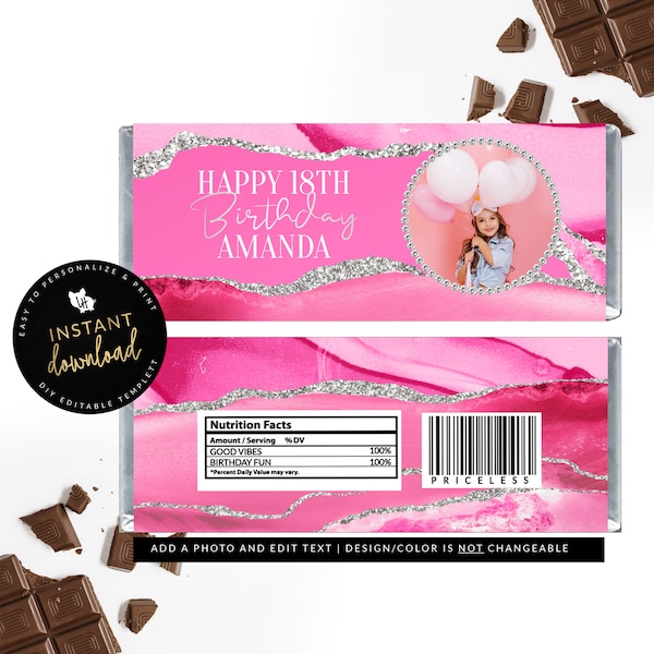Candy Bar Labels - Etsy