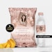 Dripping Rose Gold Chip Bag, Dripping Rose Gold Water Label, Rose Gold ...