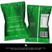 Dripping Green Chip Bag, Green Printable Chip Bag, Green Birthday ...