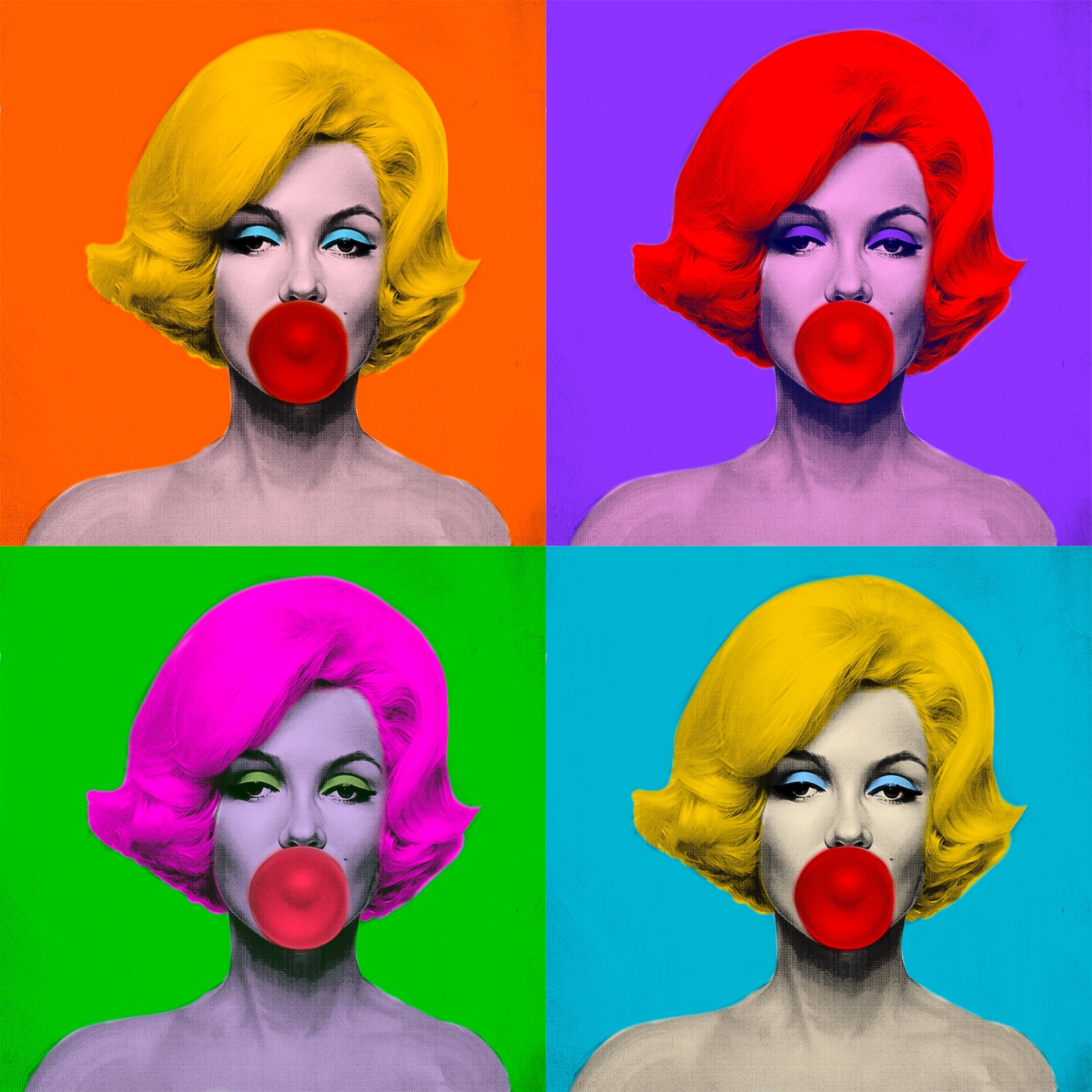 Custom Pop Art Portraitpop Art Portrait Portrait From - Etsy