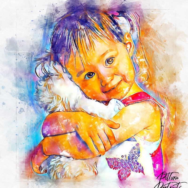 Baby Portrait - Etsy