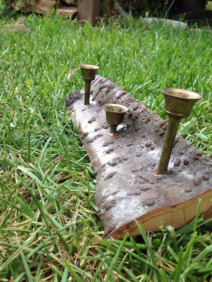 Rustic Taper Candle Holder - Etsy