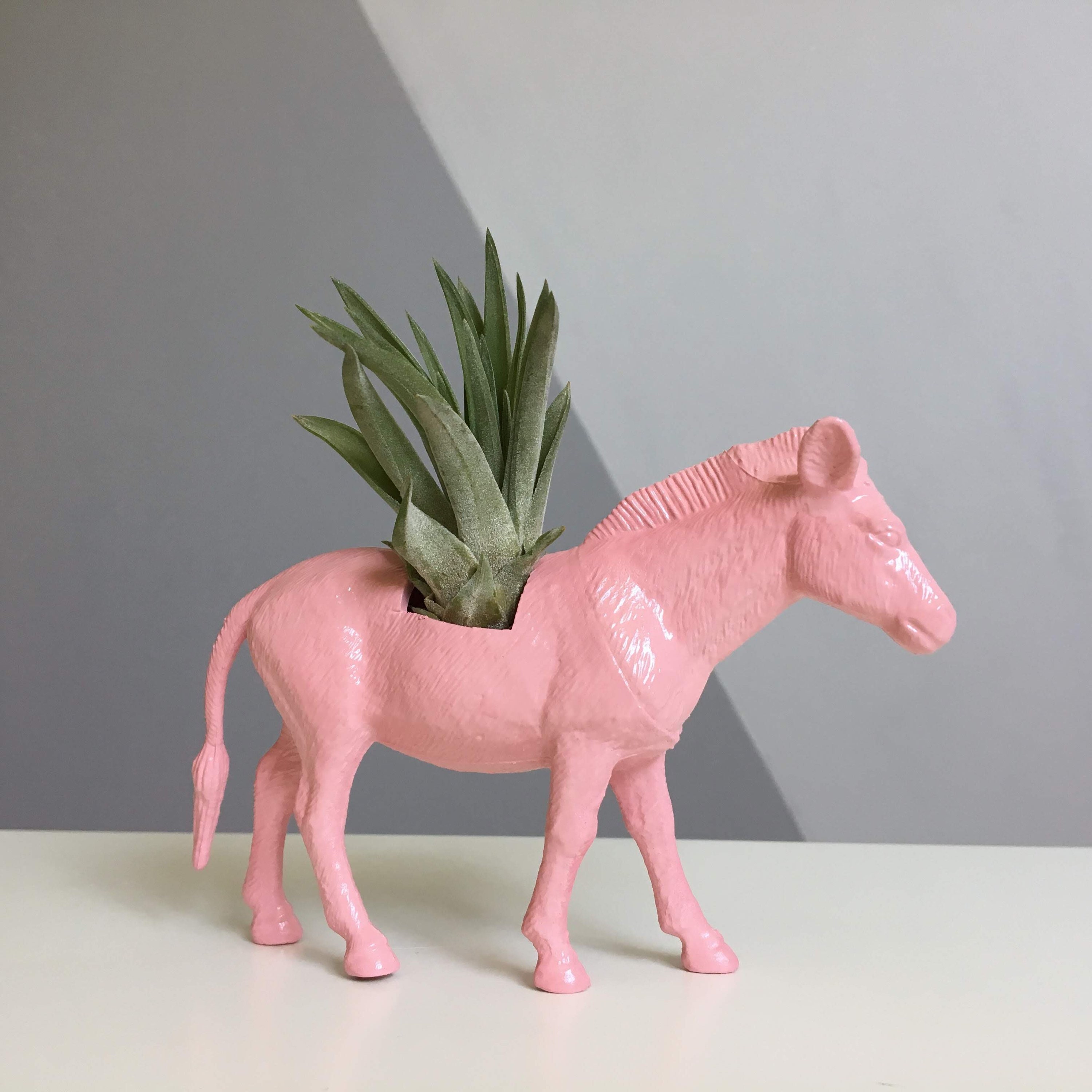 Animal planter Donkey donkey planter planter home decor | Etsy