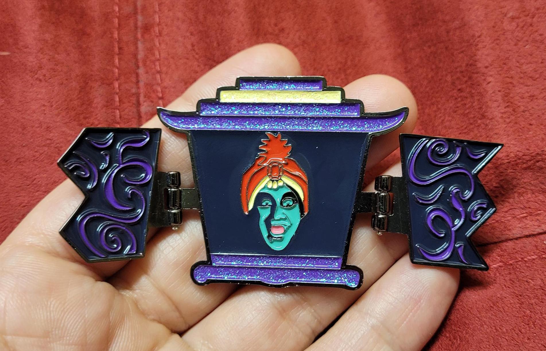 Jambi the Genie - Hinged Soft Enamel Pin - Pee-wee's Playhouse - Etsy
