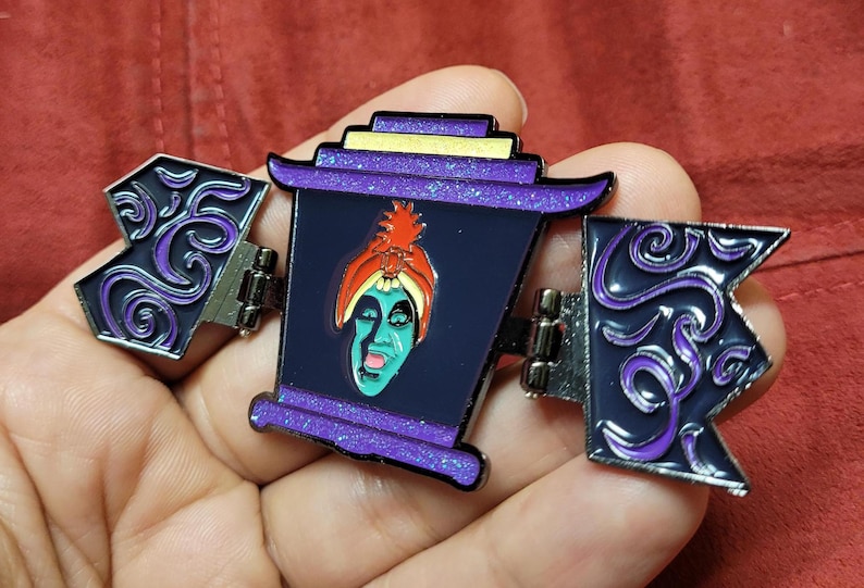 Jambi the Genie - Hinged Soft Enamel Pin - Pee-wee's Playhouse - Etsy