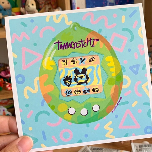 Tamagotchi Print 90s Nostalgia 90s Throwback Print 90s Kids - Etsy