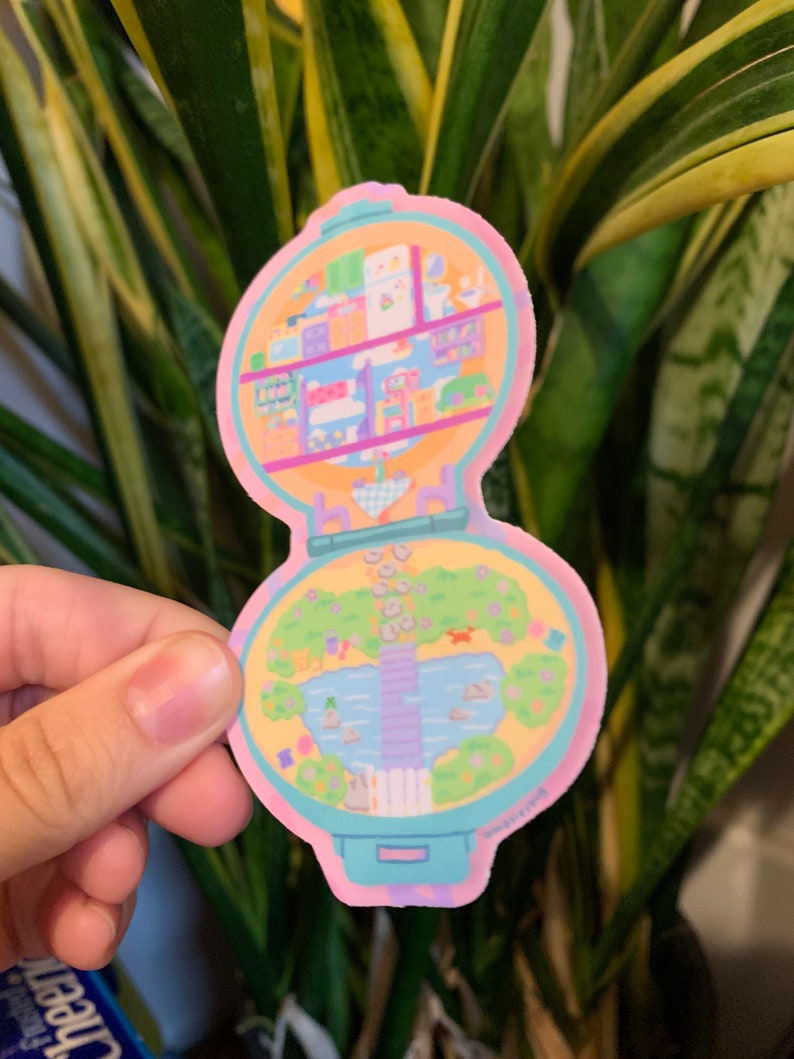 Polly Pocket Vintage Sticker 90s Nostalgia 90s Throwback - Etsy