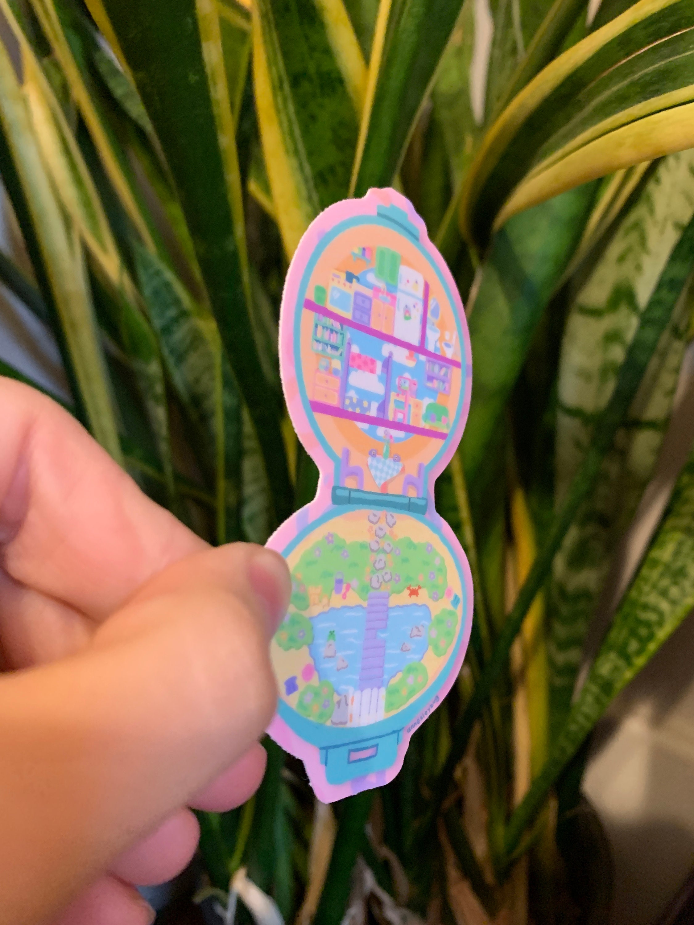 Polly Pocket Vintage Sticker 90s Nostalgia 90s Throwback - Etsy